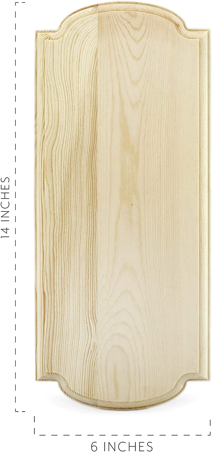 Darware Innkeeper Wooden Signs 2-Pack Natural Unfinished 14 x 6 Inch ...