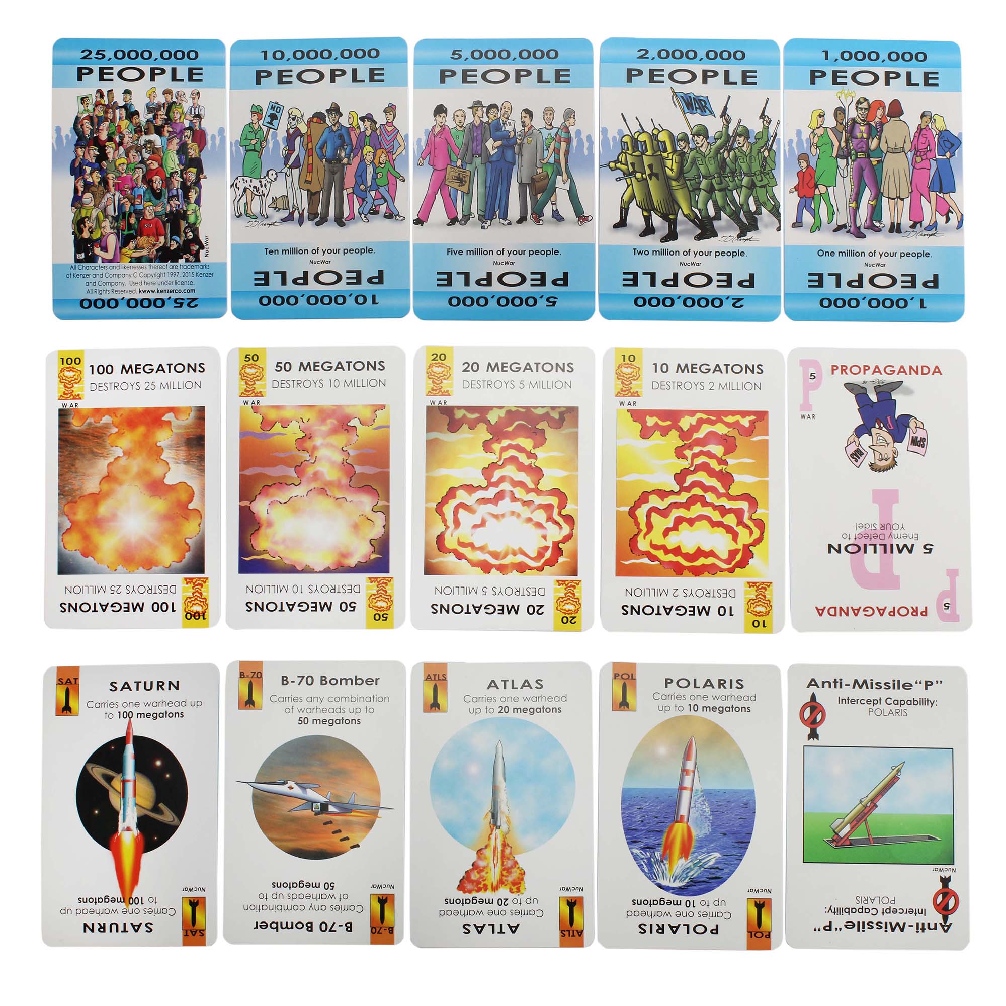 Nuclear War Card Game, 50th Anniversary Edition, Science Fiction | eBay